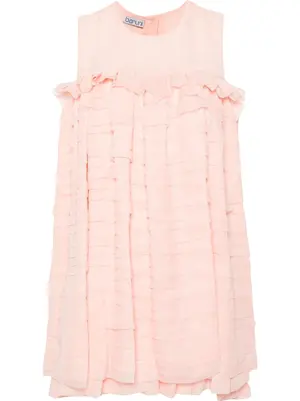 BARUNI Ruffled Mini Dress - Pink