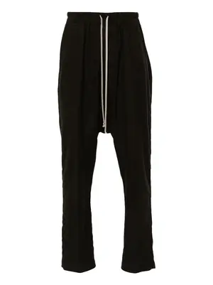 RICK OWENS Drawstring-waistband Track Pants