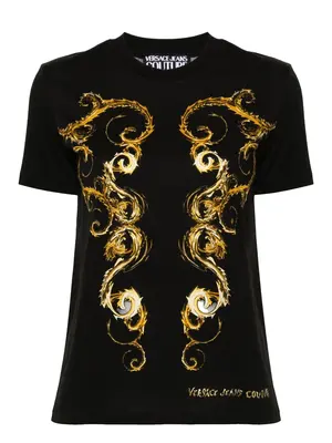 Versace Chromo Couture T-shirt - Black