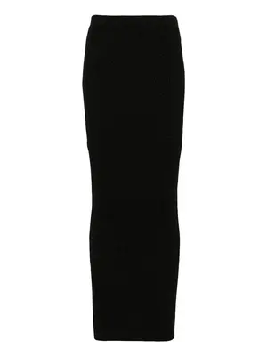 P.a.r.o.s.h Romylux Maxi Skirt - Black