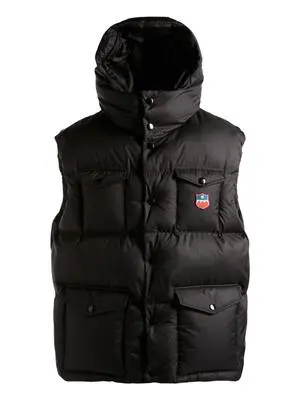 Bally Hooded Padded Gilet - Black