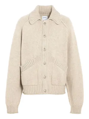 BARRIE Chunky-knit Cashmere Cardigan - Neutrals