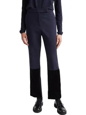 Max Mara Aire Camel Hair Trousers - Ultramarine