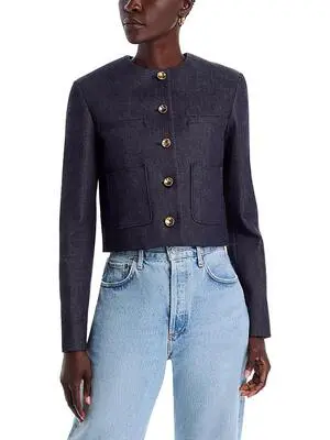 Altuzarra Bernadette Jacket - Berry Blue
