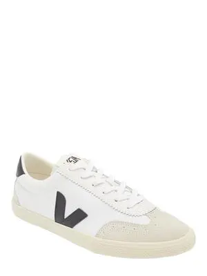 VEJA Volley Canvas Sneakers - White Black