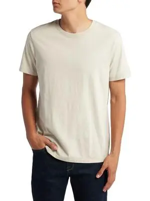 FRAME Relaxed Cotton T-shirt - Washed Off White