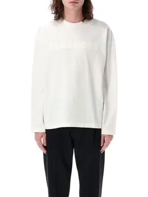 JIL SANDER Cotton Logo T-shirt - Porcelain