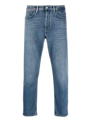 Acne Studios Organic Cotton Denim Slim Jeans - Blue