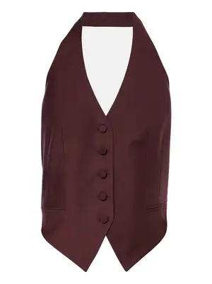 AYA MUSE Deneva Vest - Burgundy