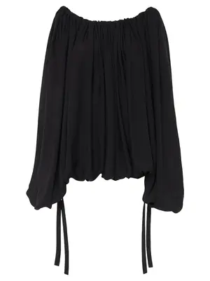 Khaite Nash Silk Minidress - Black