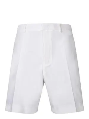 Valentino Garavani Cotton Bermuda Shorts - White