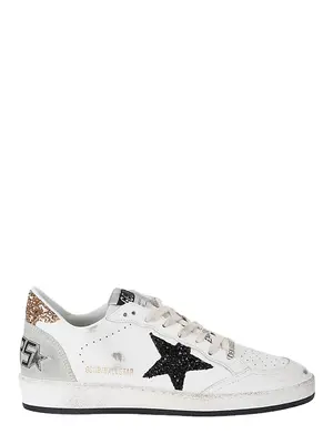GOLDEN GOOSE Ball Star Leather Low-top Trainers - White/comb