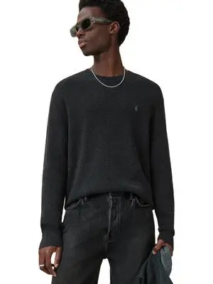 ALLSAINTS Aspen Ramskull Sweater - Blue