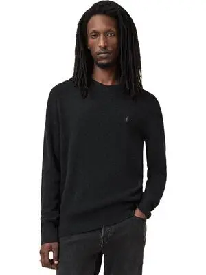 ALLSAINTS AllSaints Aspen Ramskull Sweater Cinder Black