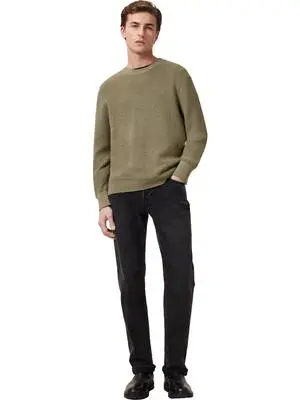 ALLSAINTS AllSaints Aspen Ramskull Sweater Light Ash Green