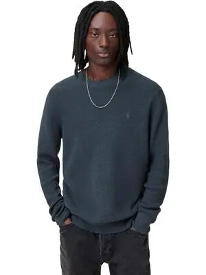ALLSAINTS AllSaints Aspen Ramskull Sweater Pitched Blue