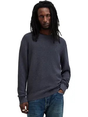 ALLSAINTS AllSaints Aspen Ramskull Sweater Smith Blue