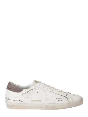 GOLDEN GOOSE Super-star Skate Sneakers - White