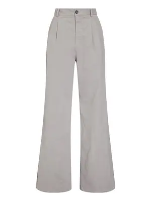 NILI LOTAN Flavie Wide-leg Pants - Gray