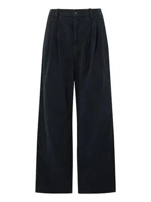 NILI LOTAN Flavie Wide-leg Pants - Navy