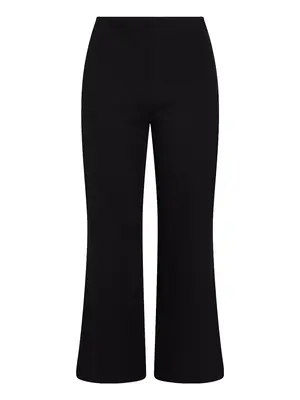 Theory Theory Stretch-Jersey Kick-Flare Pants Black