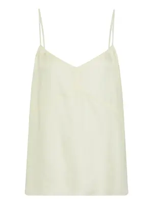 Tibi Satin Camisole - Pastel Yellow