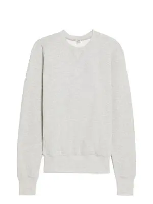 TOTEME Cotton-fleece Sweatshirt - Light Gray