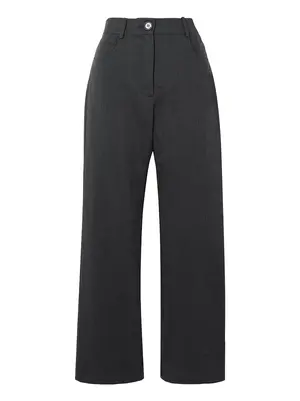 BEARE PARK BEARE PARK Wool Straight-Leg Trousers