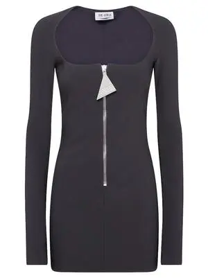 Attico Bodycon Mini Dress - Black