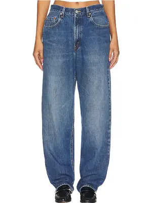 ALIGRACE Aligrace Vintage Ultra Baggy Jeans Medium Dark