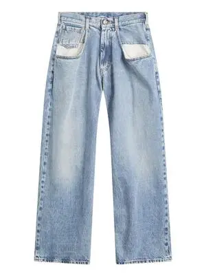MAISON MARGIELA 5 Pockets Contrast Boyfriend Jeans - Col. 470