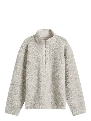 Folk Overhead Fleece - Greige Curly Wool