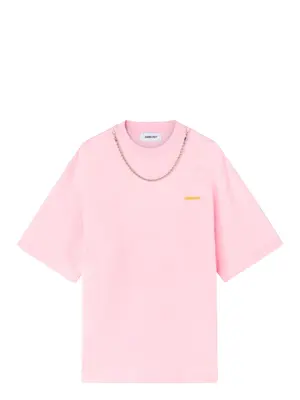 AMBUSH Ball Chain Detail T-shirt - Pink