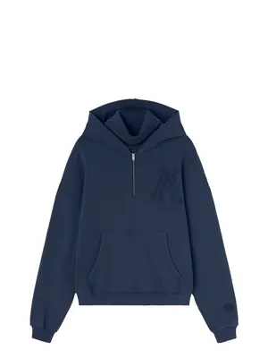AMBUSH Logo-patch Hoodie - Blue