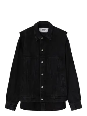 AMBUSH Layered Denim Jacket - Black