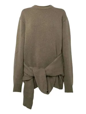 JW ANDERSON JW Anderson Tie-Front Knit Sweater