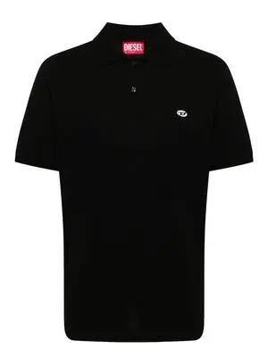 DIESEL Logo-patch Polo Shirt