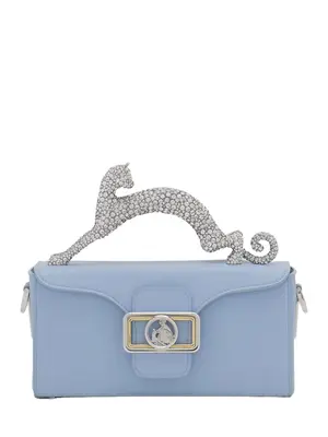 LANVIN Mini Pencil Cat Tote - Blue