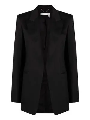 Chloé Single-breasted Tuxedo Blazer - Black