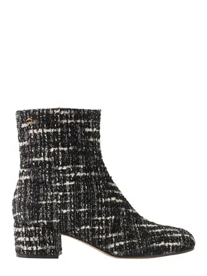 GIANVITO ROSSI Joelle 45 Tweed Ankle Boots - Multi