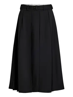 PATOU Patou Pleated Midi Skirt