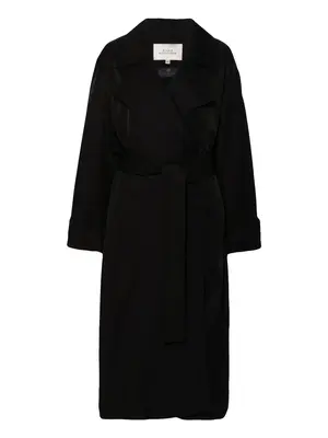 Studio Nicholson Mawer Mid-length Trench Coat - Black