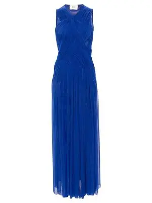 ATU BODY COUTURE Braided Maxi Dress - Blue