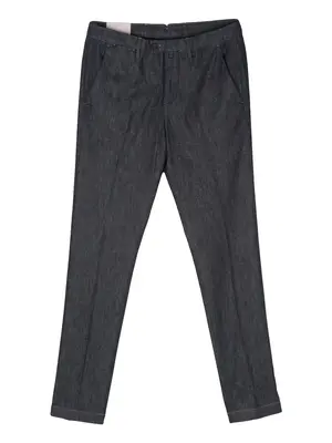 Corneliani Mid-rise Tapered Jeans - Blue