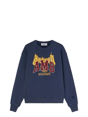 AMBUSH Logo-appliqué Sweatshirt - Blue