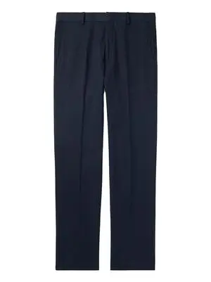 Loro Piana Jarno Austin Straight-leg Trousers - Blue