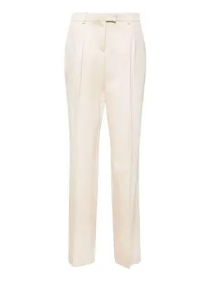 TOM FORD Pleated Trousers - Neutrals