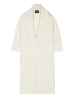 Alanui Knitted Robe Coat - White