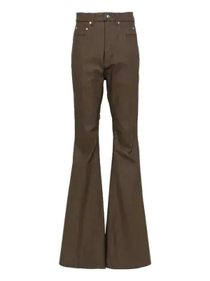 Rick Owens Bolan Bootcut Jeans - Brown