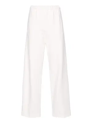 Fabiana Filippi Beaded Trim Trousers - White